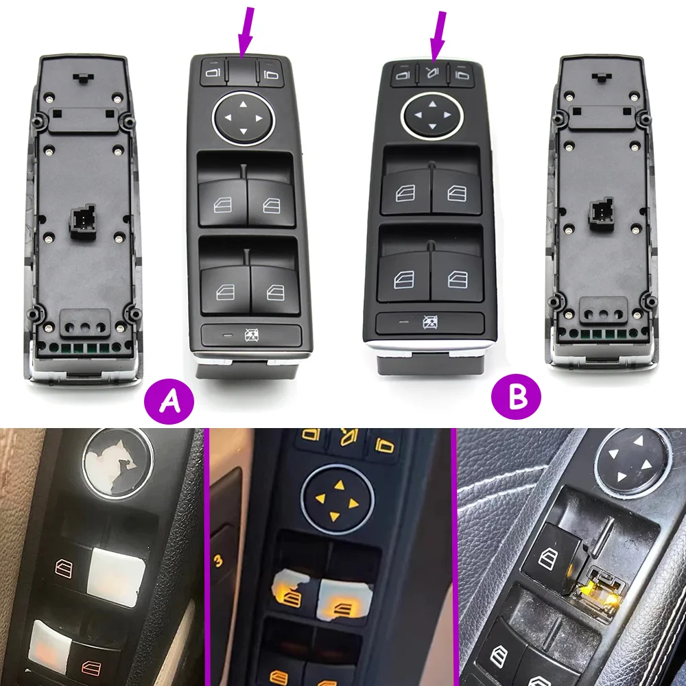 W204 W207 W212 X204 W218 LHD RHD Electric Master Power Window Switch ...