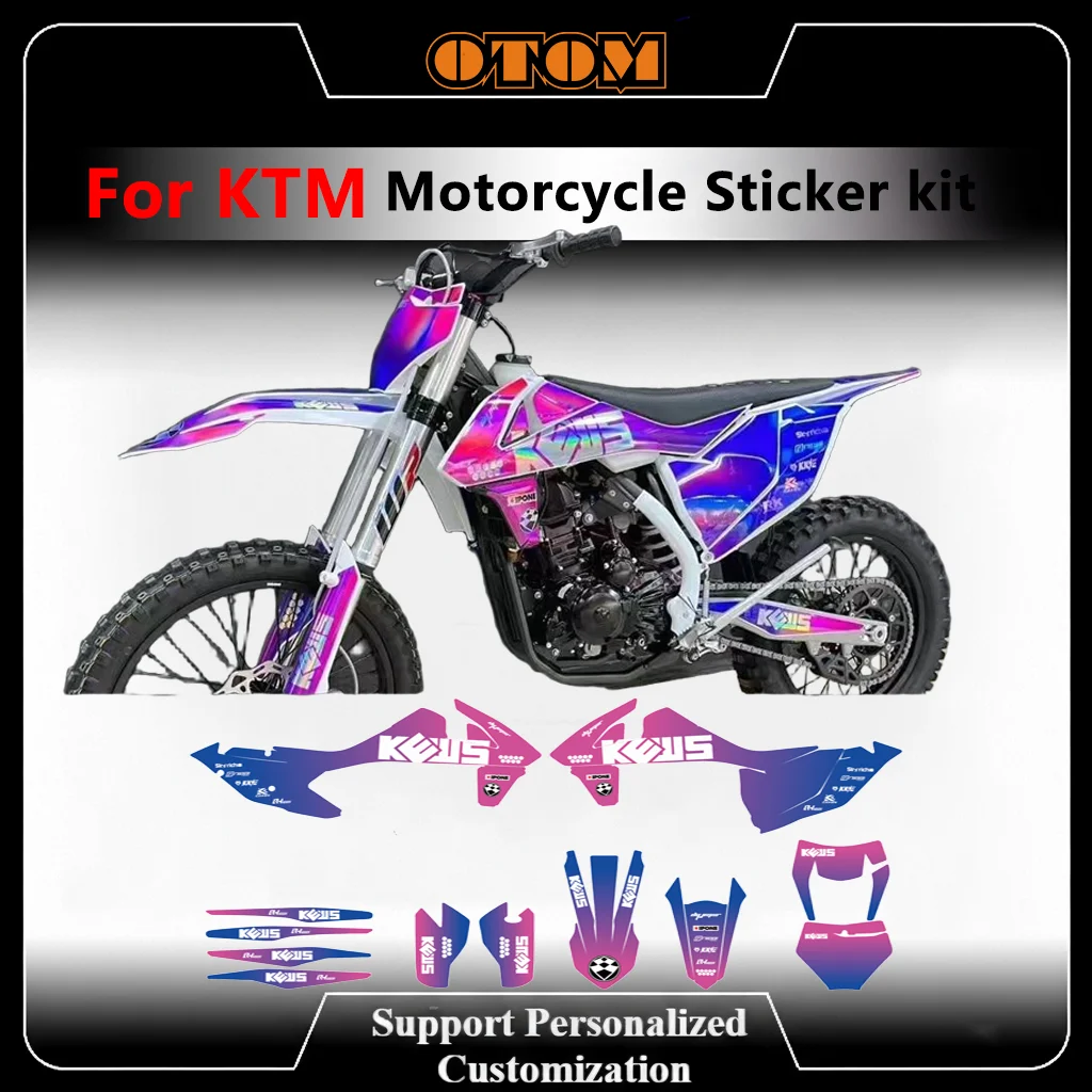 OTOM Customize Graphics Backgrounds Full Decals Holographic Stickers ...
