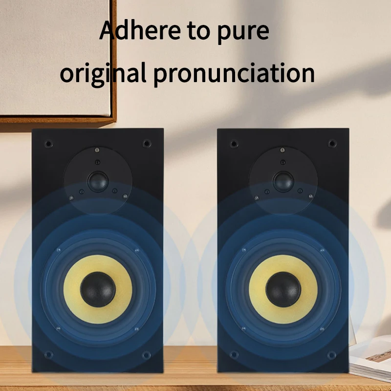 8-Inch-Bookshelf-Speaker-HiFi-Fever-Passive-Loudspeaker-140W-High-Power ...