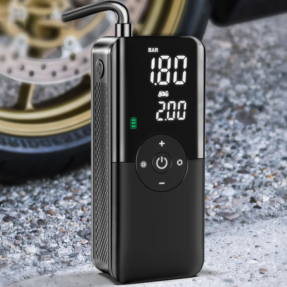 Air-Compressor-12v-Pump-Car-Portable-Tyre-Inflator-Electric-For ...