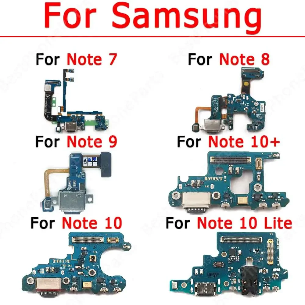 Charging Port For Samsung Galaxy Note 7 8 9 10 Plus Lite N950 N960 N970 ...