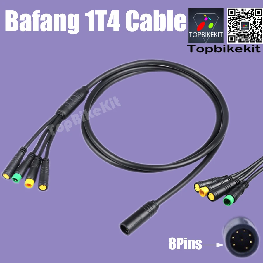 Ebike-Cable-de-extensi-n-de-Motor-8Fun-Bafang-1-4-1T4-BBS01-BBS02-BBS03 ...