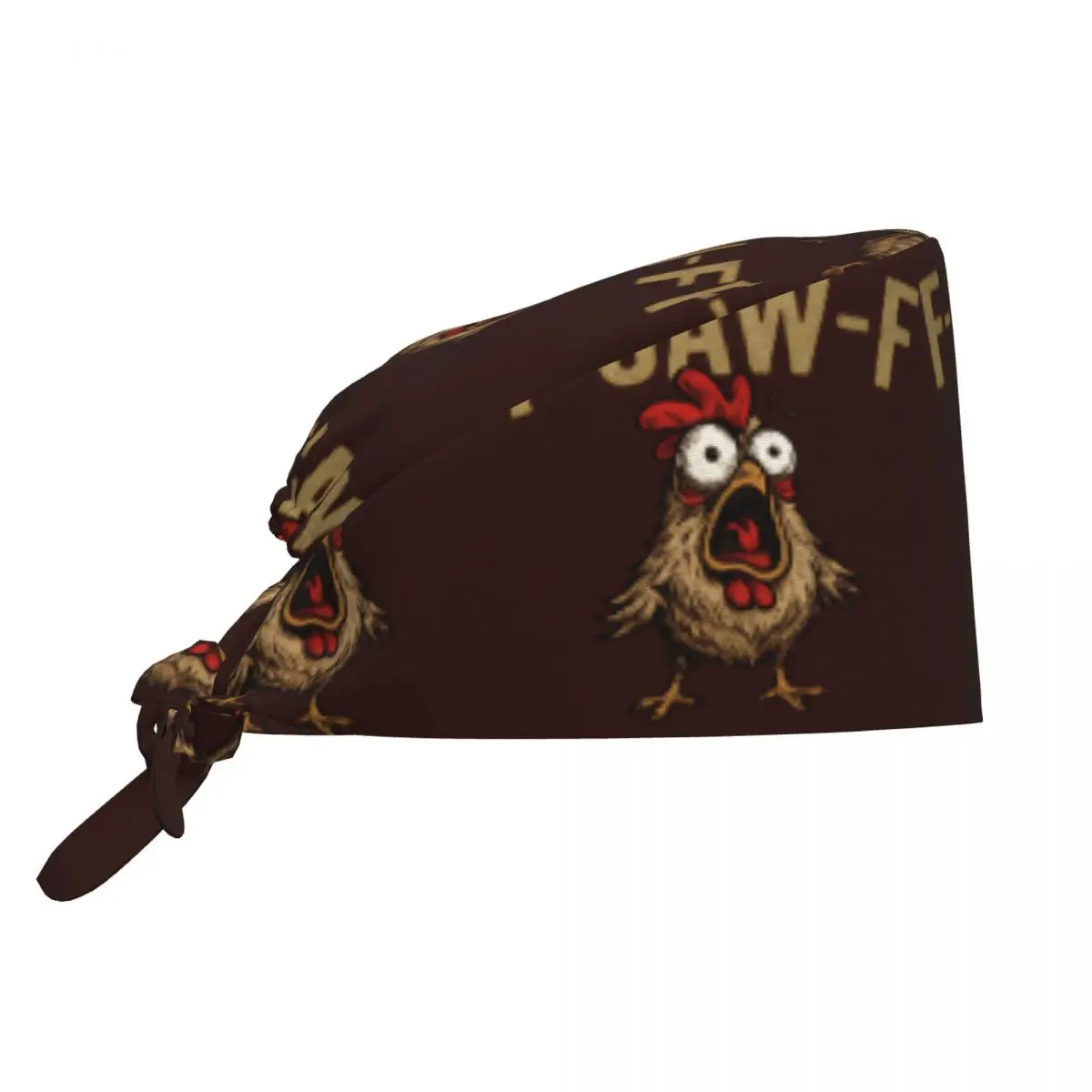 Working Caps For Unisex F-CAW-F Chicken Nurse Hat Soft Elastic Work ...
