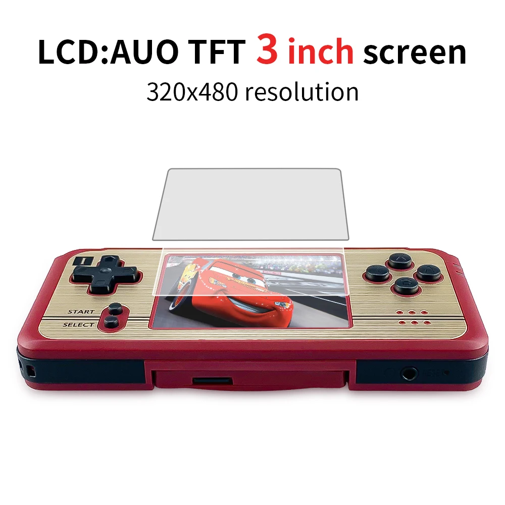 Console de jeu portable Revo K101 Plus - Rouge - Consoles rétro ...