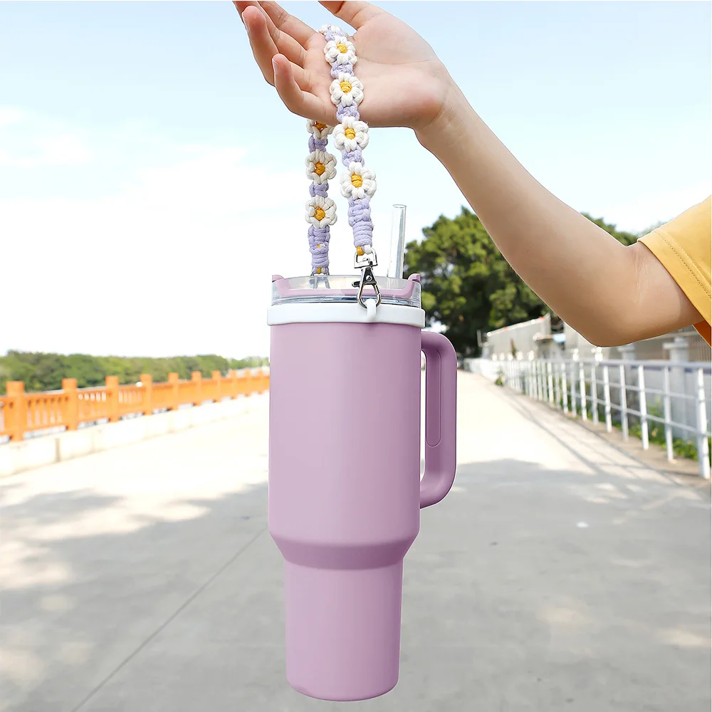 Fashion-Water-Bottle-Handle-Strap-Woven-Cup-Handle-Sling-Fits-Most-8 ...