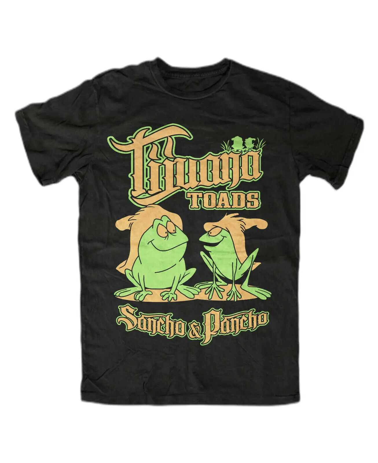 Tijuana Toads T Shirt Black Cult Frogs Frog Fun Sancho Pancho Old ...