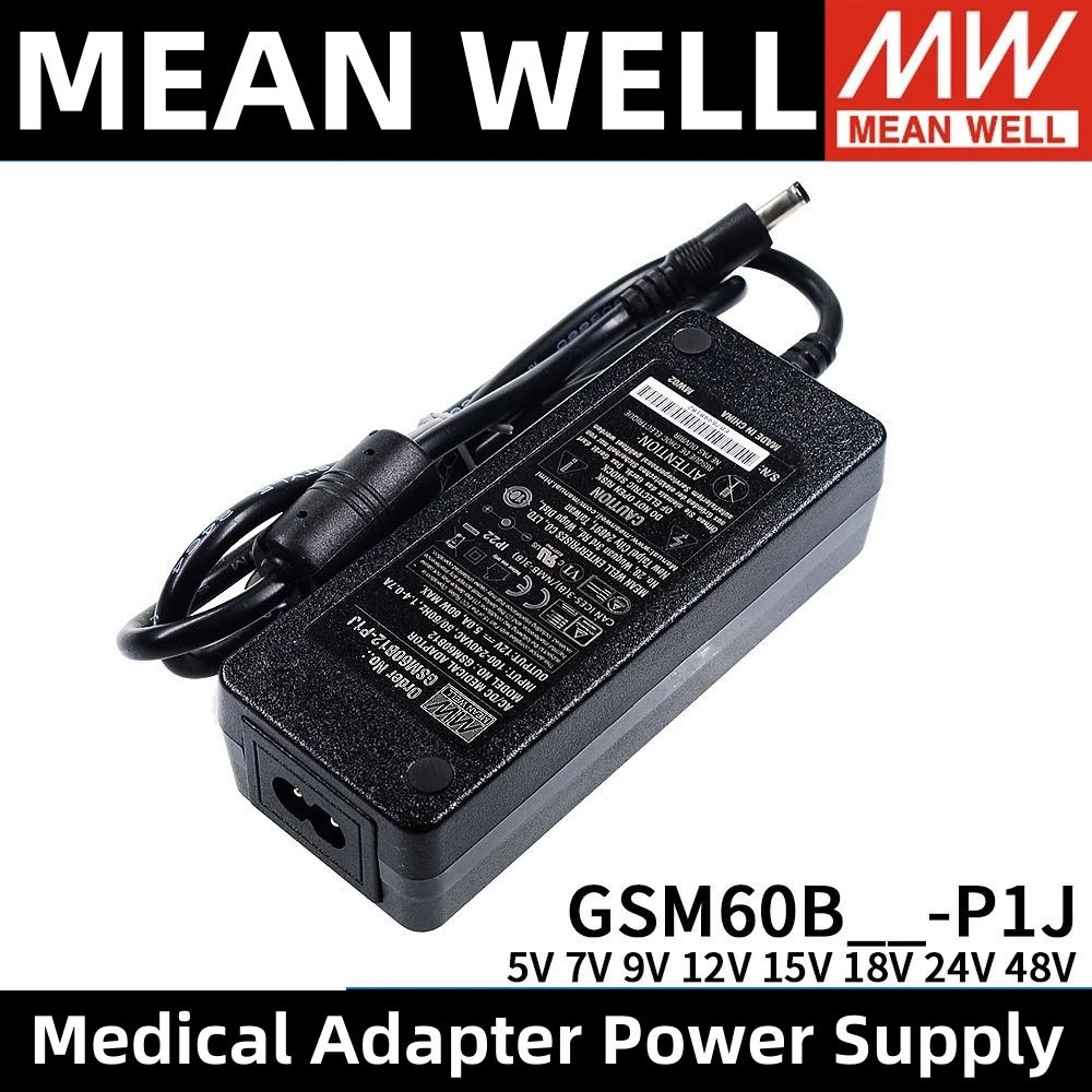 MEAN-WELL-GSM60B05-P1J-GSM60B09-P1J-GSM60B12-P1J-GSM60B15-P1J-GSM60B24 ...