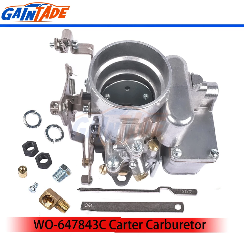 WO-647843C CAR-698S 1-Barrel Carter WO Carburetor For Army For Ford GPW ...