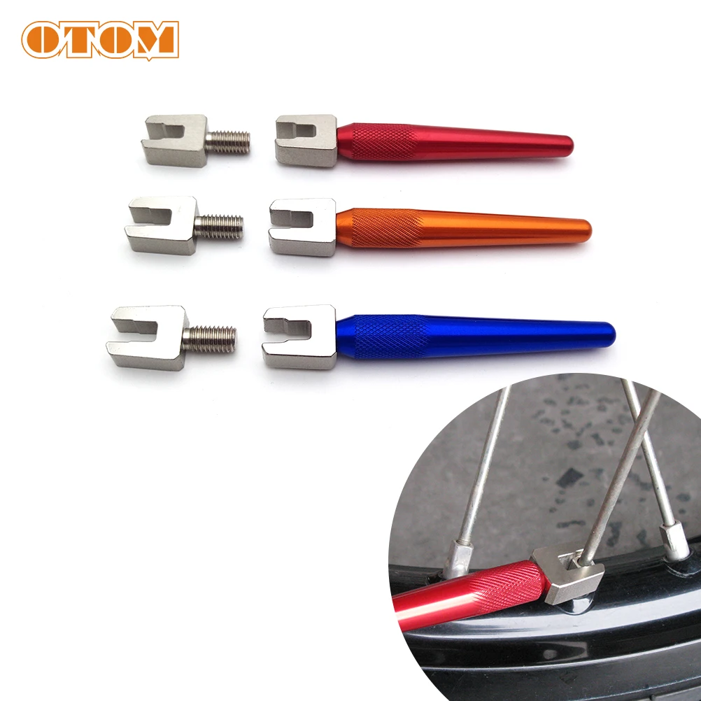 OTOM Spoke Nipple Wrench Wheel Rim Spoke Adjuster Spanner Repair ...