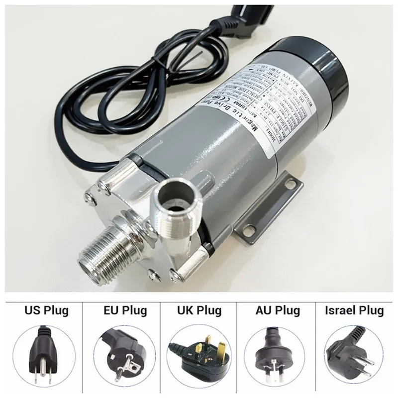 Craft-Beer-Brew-Wort-Transfer-Magnetic-Water-Pump-MP-10RM-220V-With-1-2 ...