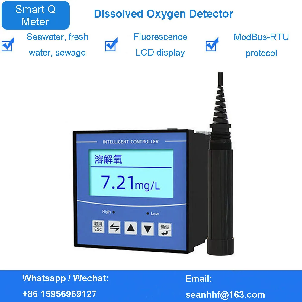 On-line-fluorescence-dissolved-oxygen-detector-aquaculture-industry ...