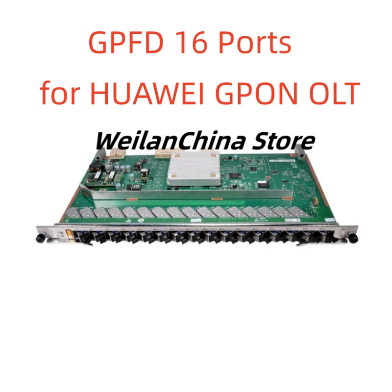 Original Hua wei 16 Ports GPFD GPON Board with 16pcs class B+/C+/C++ ...