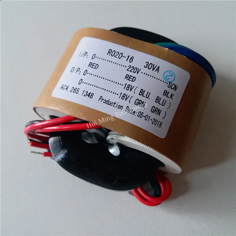 R-Core-Transformer-Dual-12V-30W-R20-Transformers-220V-To-15V-0-15V-1A ...