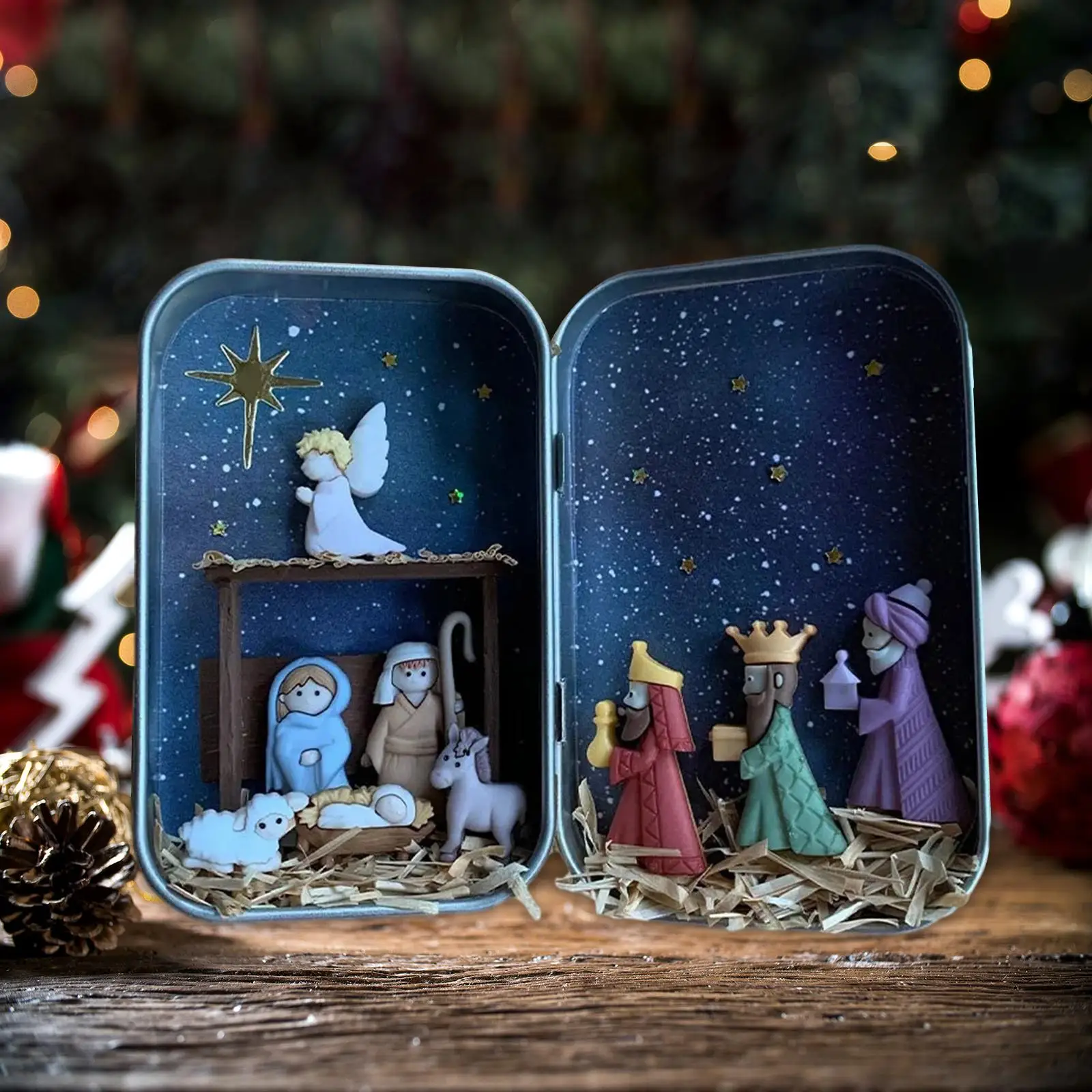 Why This Wooden Nativity DIY Kit Became the Heart of My Family’s ...