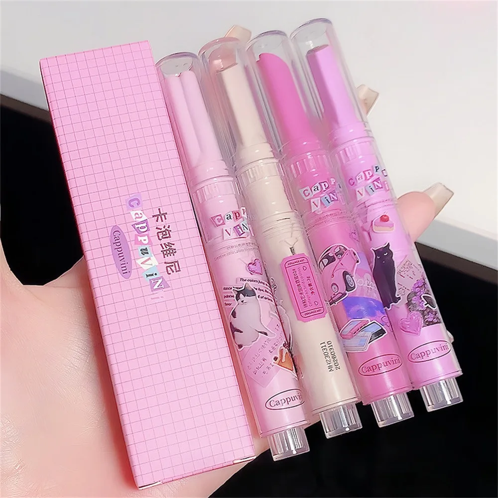 Solid Lip Balm Dudu Lip Anti-dry And Cracked Lip Balm Milk Tea Color ...