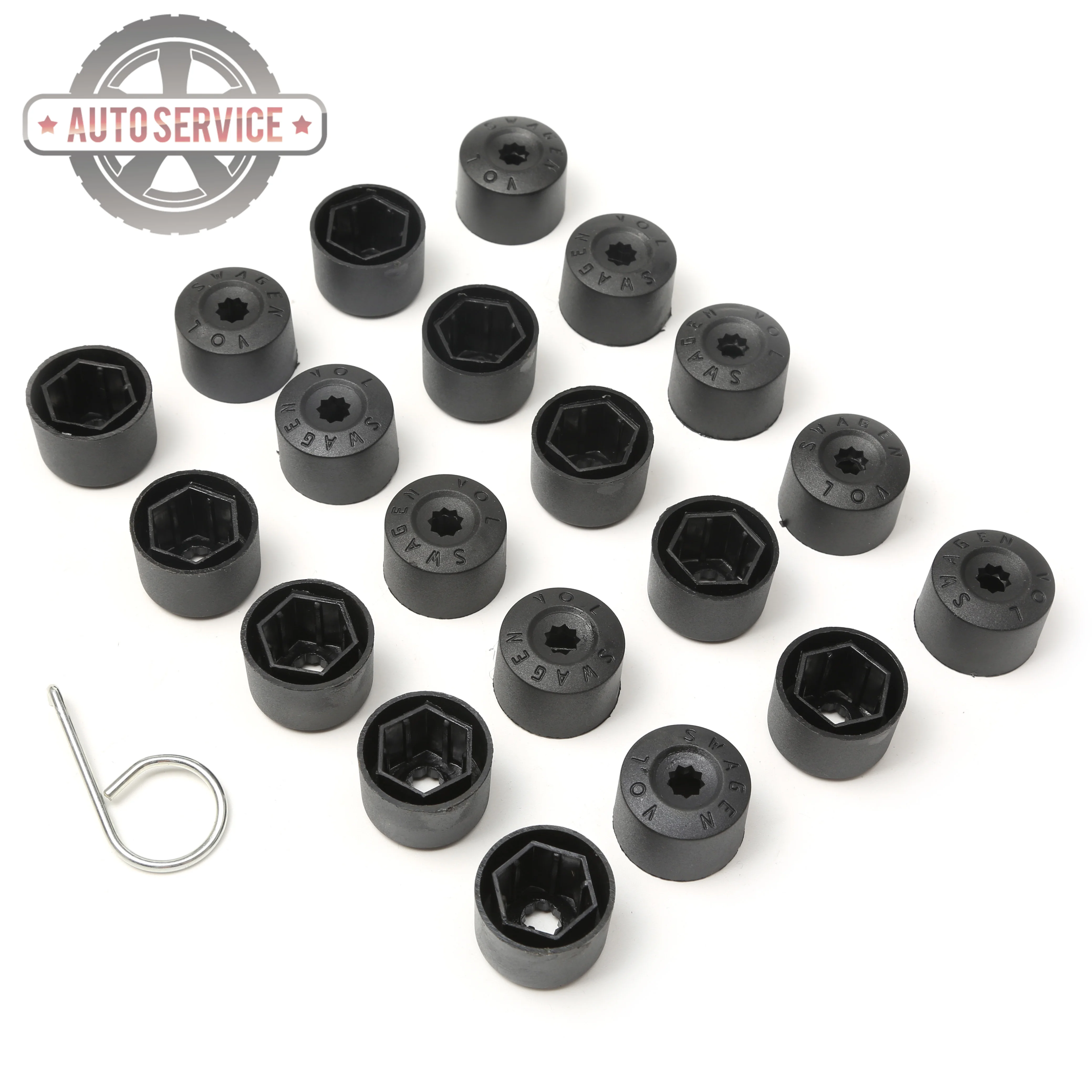 6x0601173a New Wheel Nut Decorative Covers For Volkswagen Beetle ...