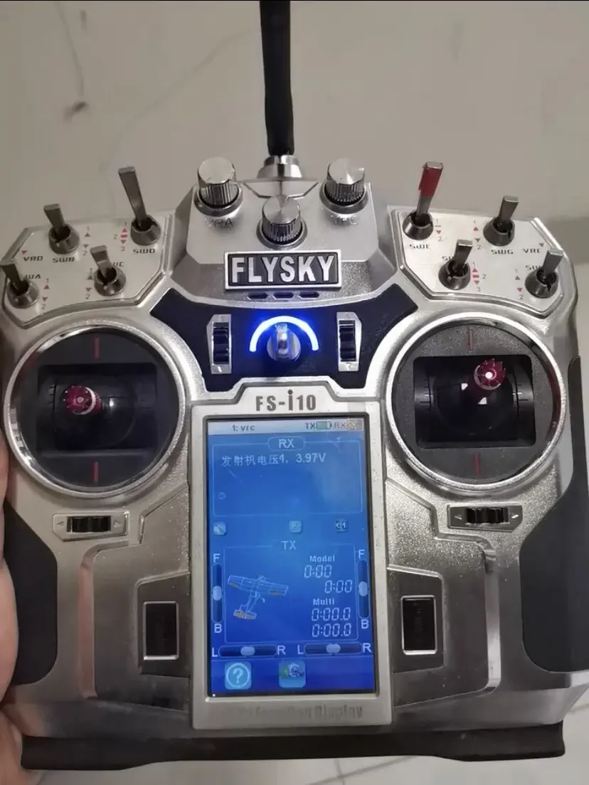 90-new-FlySky-FS-i10-I10-2-4g-Digital-Proportional-10Channel ...