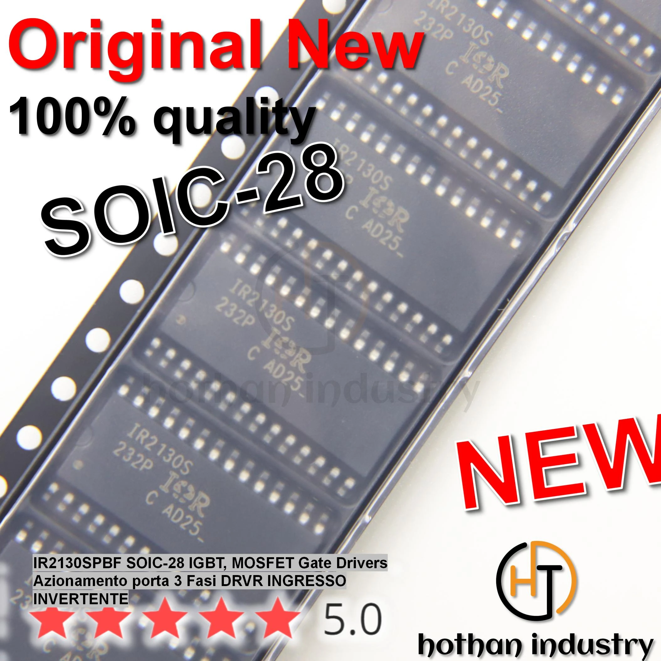 [10PCS]hothan 2021+ 100% Imoprted IR2130SPBF SOIC 28 IGBT, MOSFET Gate Drivers Azionamento porta ...