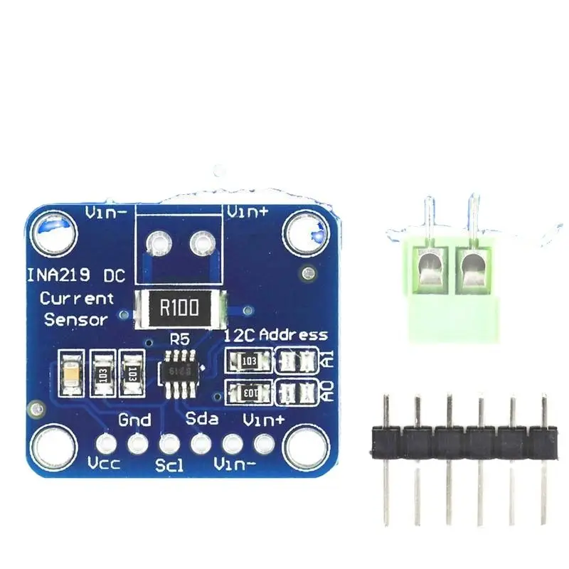 5PCS/LOT MCU 219 INA219 I2C Interface Zero Drift Bidirectional Current ...