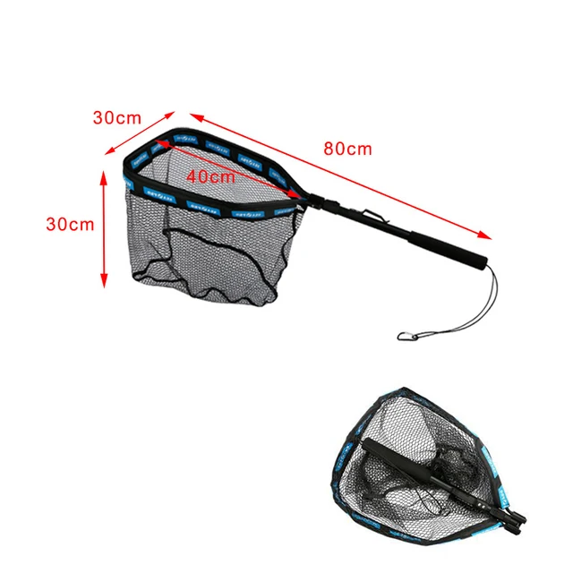 Floating Fishing Net Portable Retractable folding aluminium alloy ...