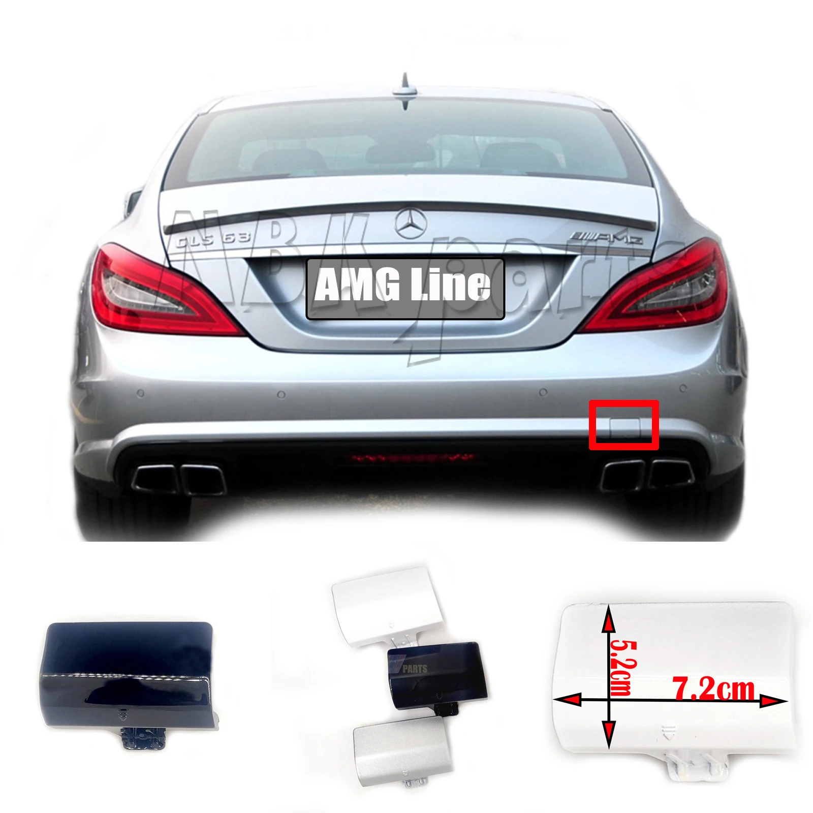 A2188850226-Fit-12-14-Mercedes-CLS-W218-AMG-Line-Coupe-C218-SPORT-Rear ...