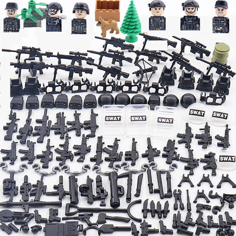 Military-Series-Weapon-Combination-Set-Building-Blocks-Army-Figures ...