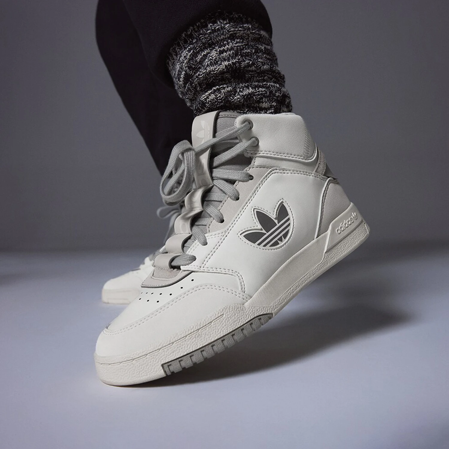 Adidas genuine Three Stripes DROP STEP XL Women's Mid-Top Skate Shoes ...
