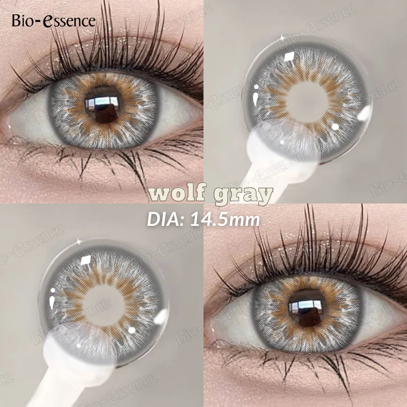 Gold Wolf Eye Contacts