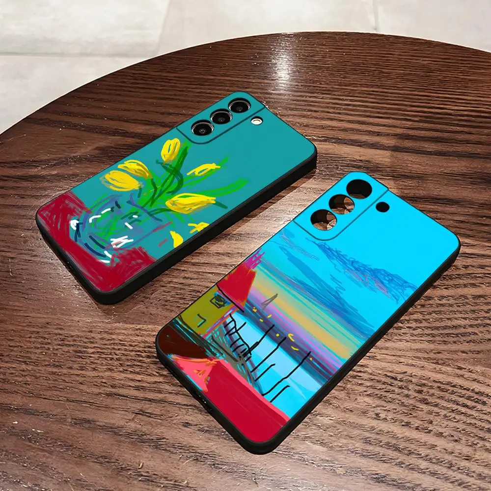 David Hockney Art Prints Phone Case For Samsung S24 Ultra S22 S23 S25 ...