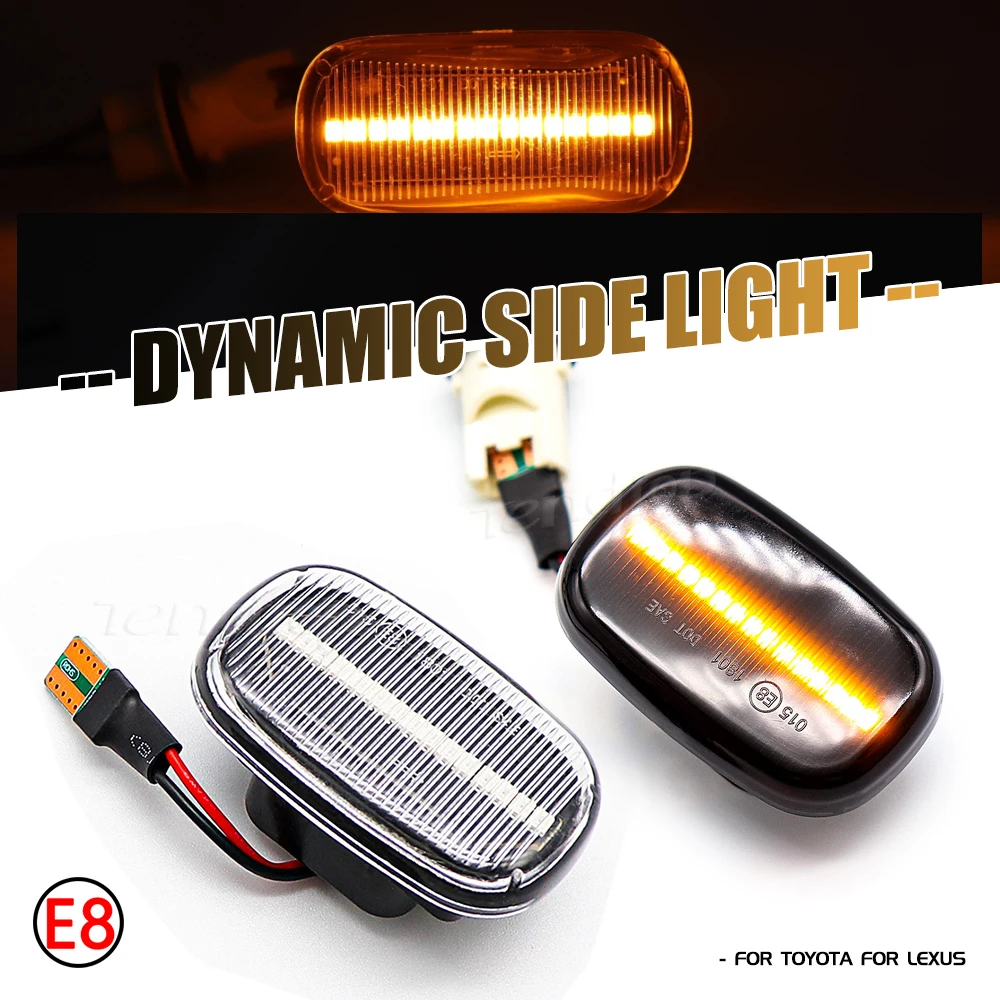 Dynamic-Turn-Light-Side-Marker-Light-For-Toyota-Celica-T20-T23-Corolla ...