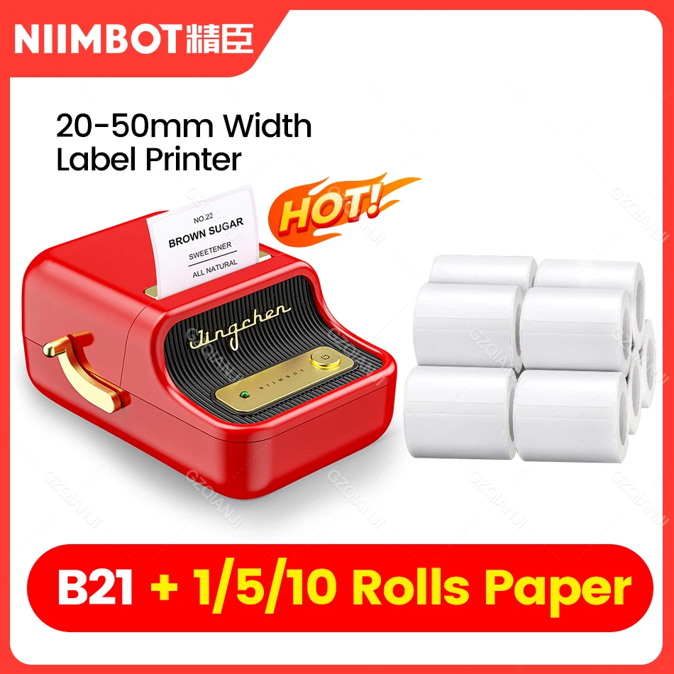 Label Printer Niimbot B21 | Thermal Label Printer B21 | Pocket Sticker Maker - B21 - Aliexpress