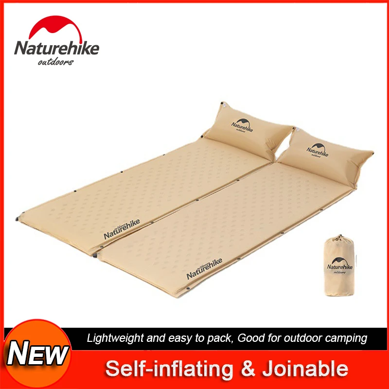 Naturehike Self-Inflating Sleeping Pad Camping Mat with Air Inflatable ...