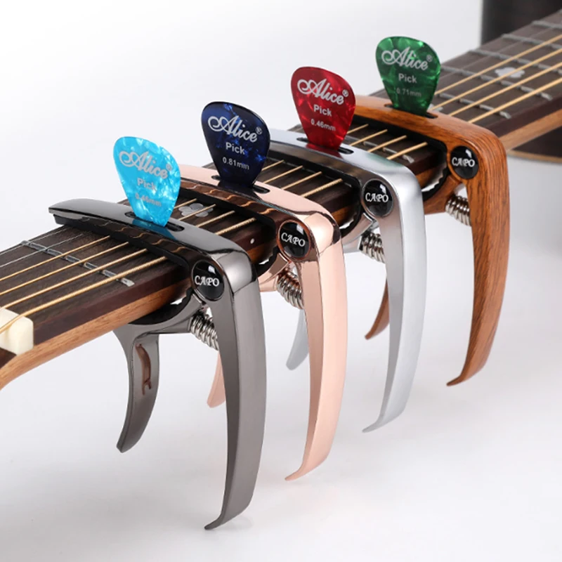 Capo-de-Guitarra-para-Guitarra-el-ctrica-cl-sica-ac-stica-abrazadera-de ...