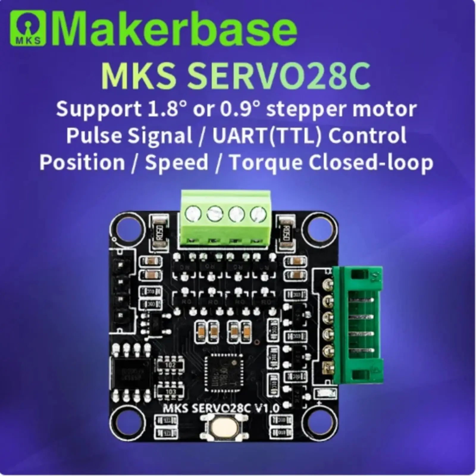 Makerbase-SERVO28C-NEMA11-28mm-Motor-closed-loop-stepper-motor-Driver-Gen-L-CNC-3d-printer ...
