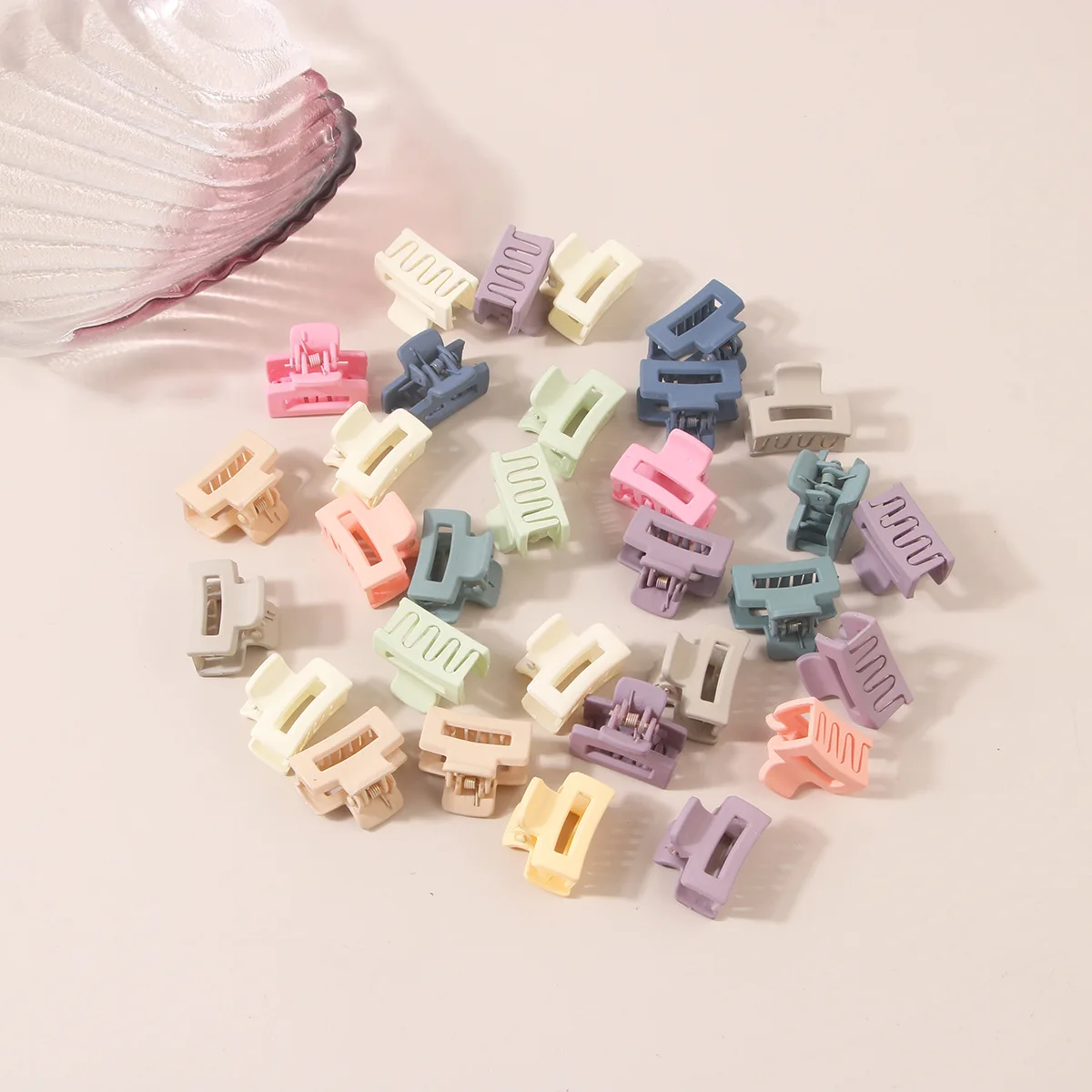 Mini-Hair-Claw-Clips-para-meninas-e-mulheres-pinos-de-cabelo-pequenos ...
