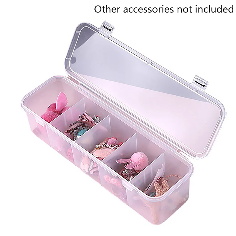 Multifunctional-Five-Grids-Hair-Accessories-Storage-Box-Jewelry ...