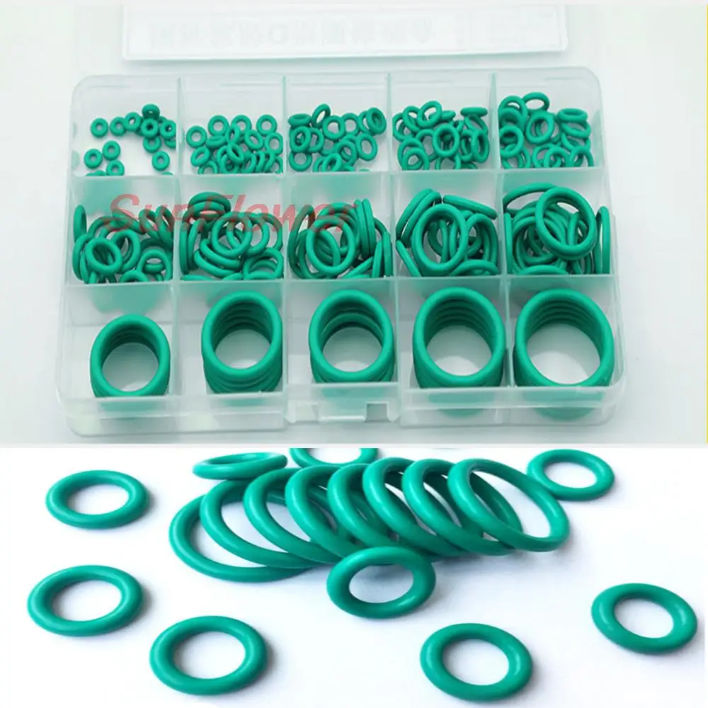 NBR FKM Green O ring Fluorine Rubber Sealing Ring Waterproof O Ring ...