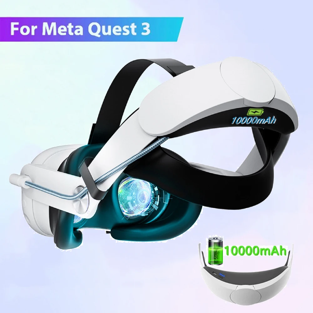Rechargeable-Head-Strap-for-Meta-Quest-3-VR-Headset-Extend-VR-Playtime ...
