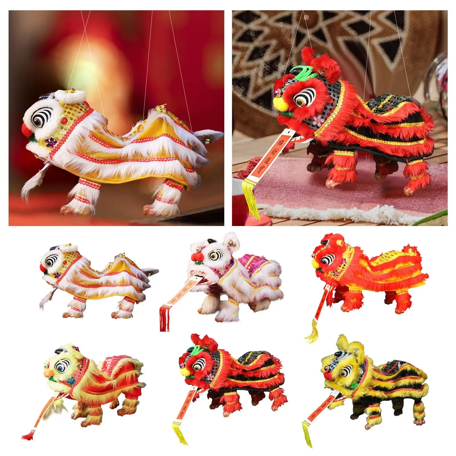 Chinese Rod Puppet: The Authentic Lion Dance Toy That Brings Luck and ...