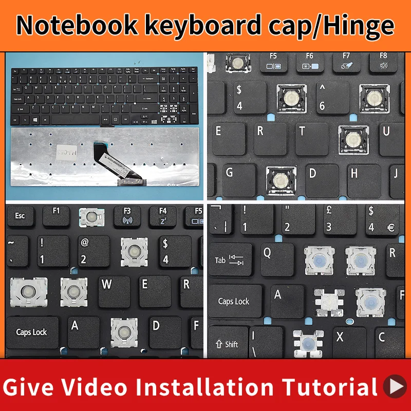 Replacement-Keycap-Key-cap-Hinge-for-Acer-Aspire-E5-521-E5-521G-E5-511 ...