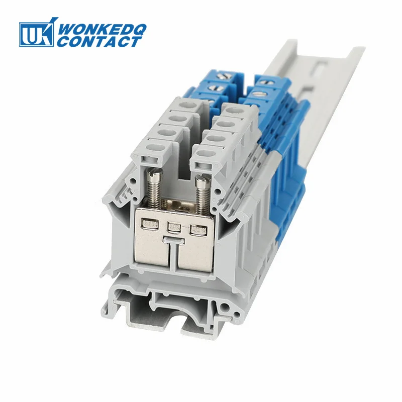 5Pcs-UK16-Screw-Connection-16mm-2-Conductor-Strip-Cable-Plug-Wire ...