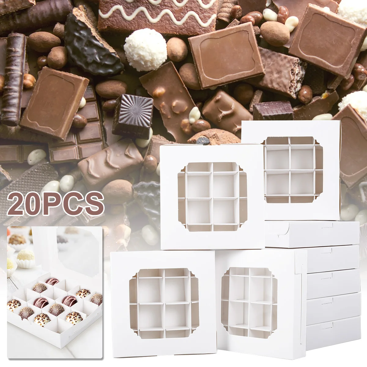 Boxes Chocolates Chocolates | Window Mix Box Inserts | Chocolate ...