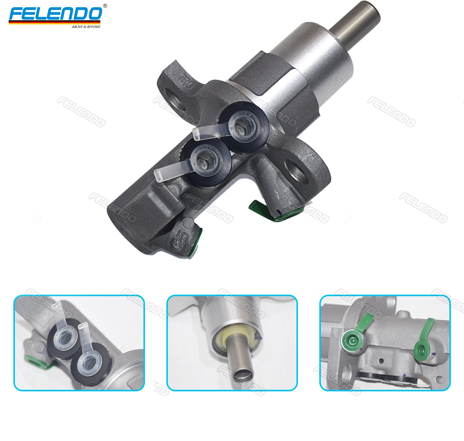 Felendo Car Accessories Para Auto 4G2611021 4G2611021A 4G2611021C Brake ...