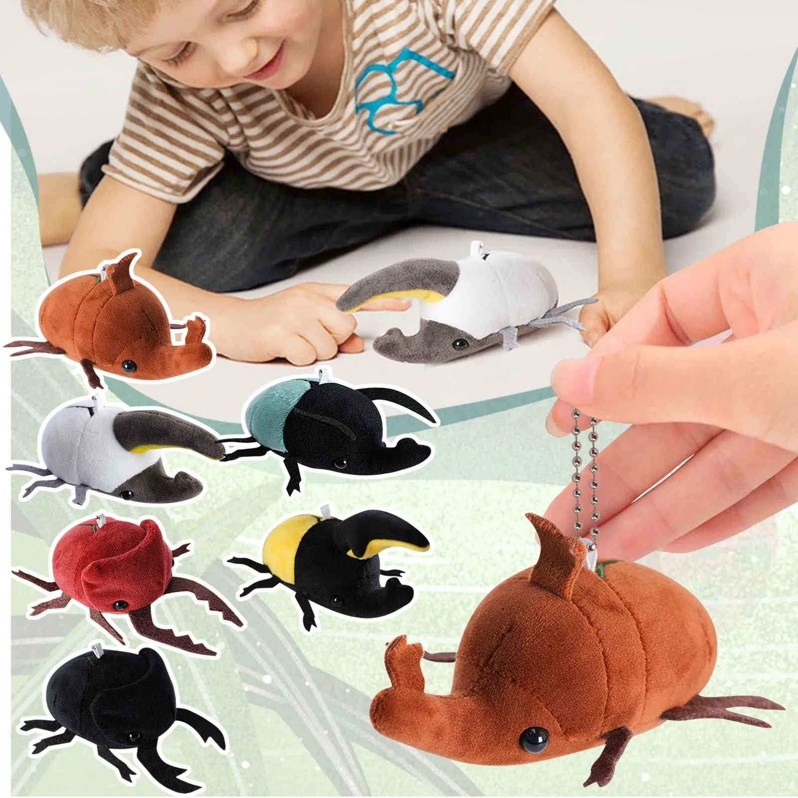 1pcs-Beetle-Doll-Small-Plush-Doll-Creative-Decorative-Ornaments-Can-Be ...