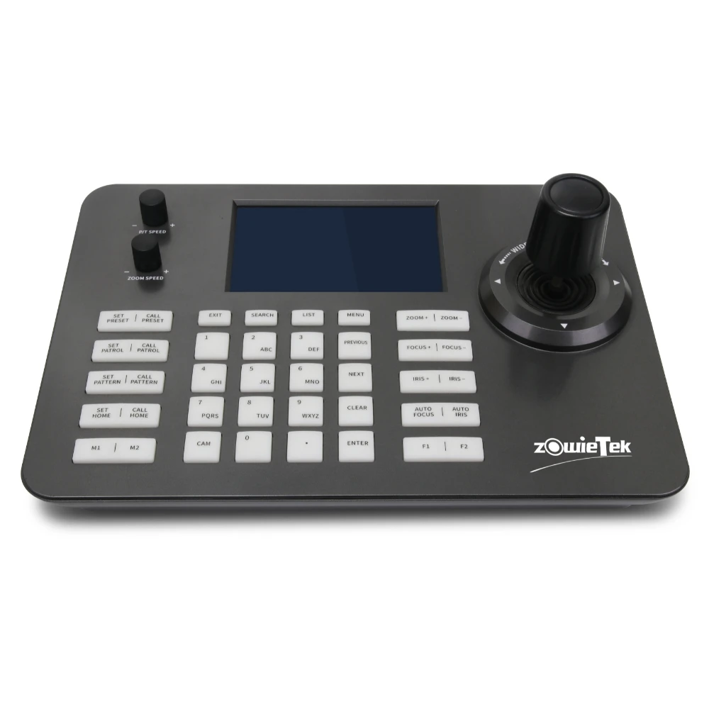 Zowietek New Gen PTZ IP Keyboard | Network Controller | 4D Joystick ...