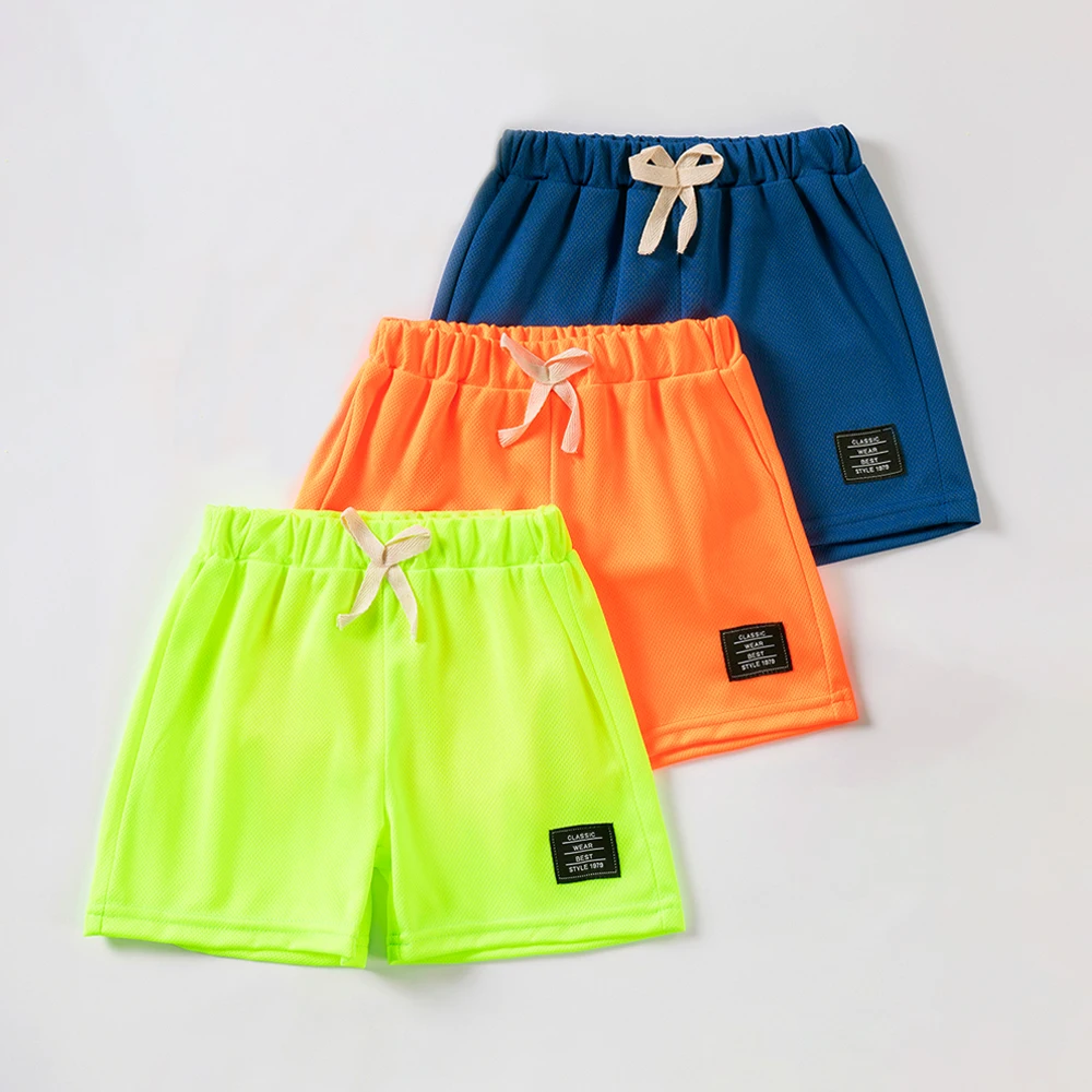 3pcs-Boys-Sports-Shorts-Fashion-Iridescent-Kids-Clothing-Athletic ...