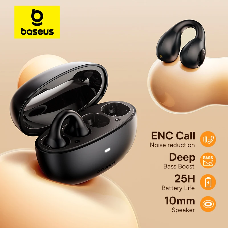 Baseus-AirGo-AS01-Ear-clip-Earphones-Bluetooth-5-3-Wireless-Earphone-2 ...