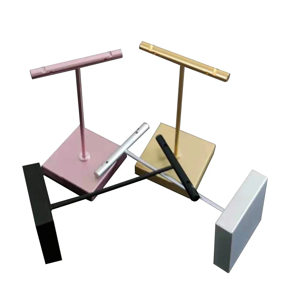 Metal-T-Shape-Earring-Jewelry-Display-Stand-T-Bar-Ear-Stud-Organizer ...