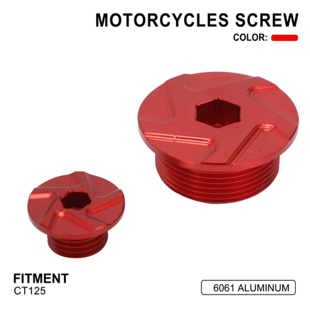 Fit-For-HONDA-CT125-Honda-CT-125-Motorcycle-CNC-Engine-Red-6061-T6 ...