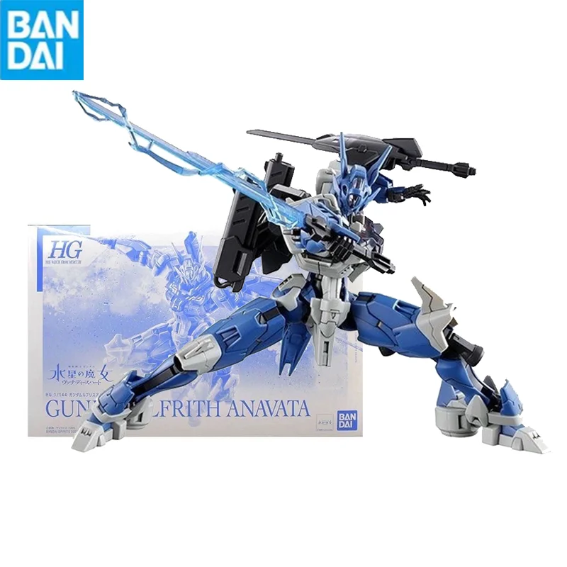 Bandai-Gunpla Hg 1/144 Gundam Lfrith Anavata, modelo de ensamblaje de ...